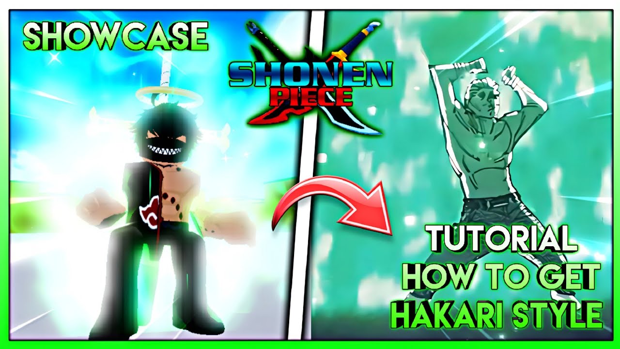 Shonen Piece! New Update: Hakari Style; Tutorial Como Hakari Style ...