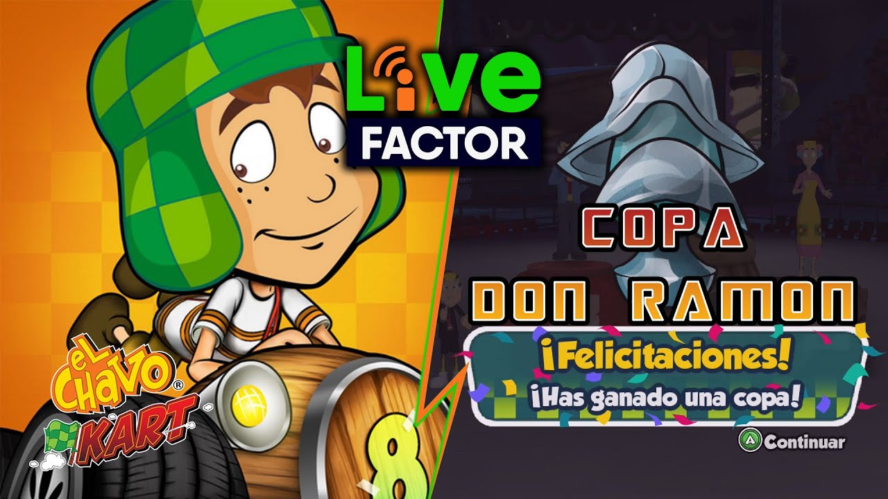 Chavo Kart - Chavo en Copa Don Ramón - Xbox 360 - YouTube