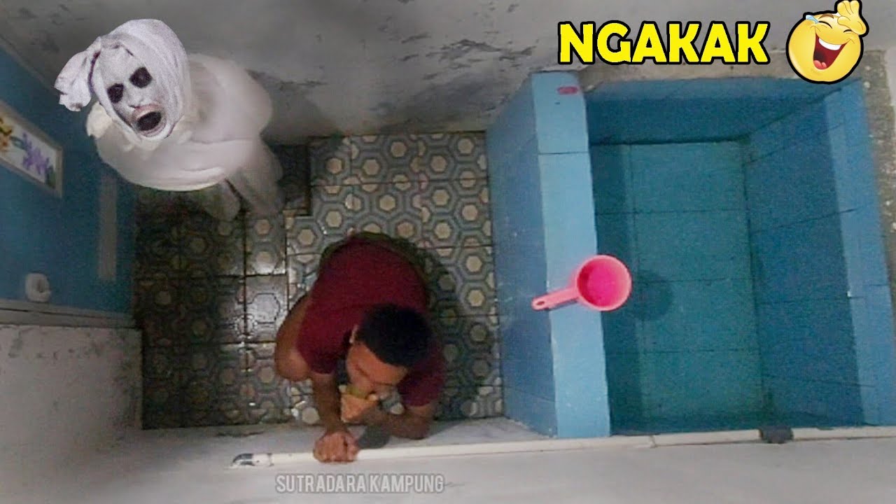 Prank Pocong Paling Jahill Lagi Boker Dikerjain Lucu Ngakak D Youtube