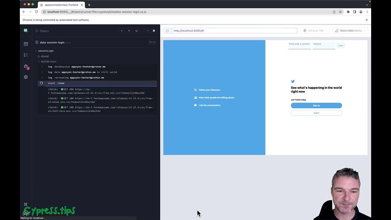 Instant AWS Cognito Login Using cypress-data-session - YouTube