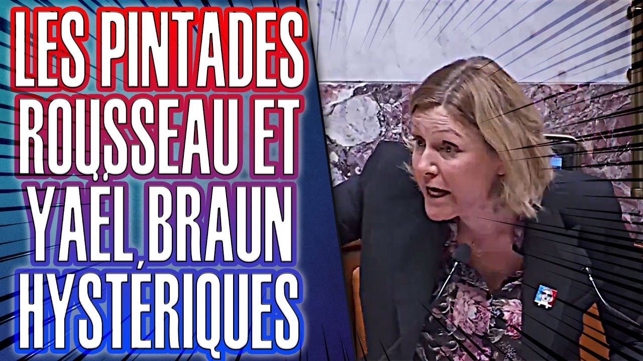LES PINTADES SANDRINE ROUSSEAU ET YAËL BRAUN HYSTÉRIQUES QUI VA BIEN ...