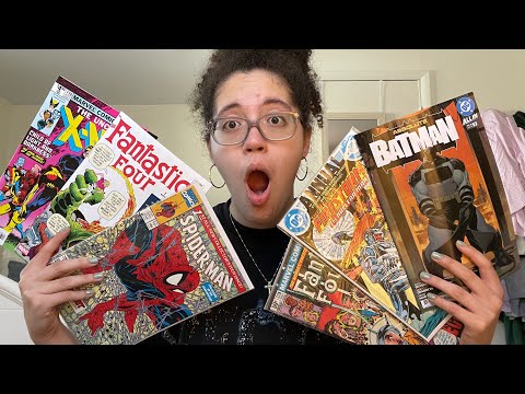BUYING COMIC BOOKS FOR THE FIRST TIME (Comic Book Haul + Chat)