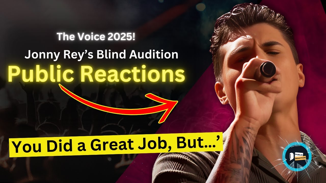 You Did a Great Job, But…’ – Why Jonny Rey’s Journey Ended on The Voice ...