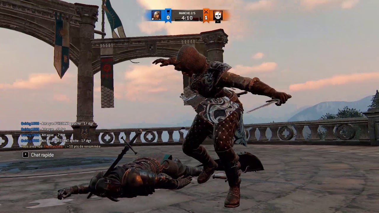 [FOR HONOR] - STOP with your shield blows Black Prior - Peacekeeper ...