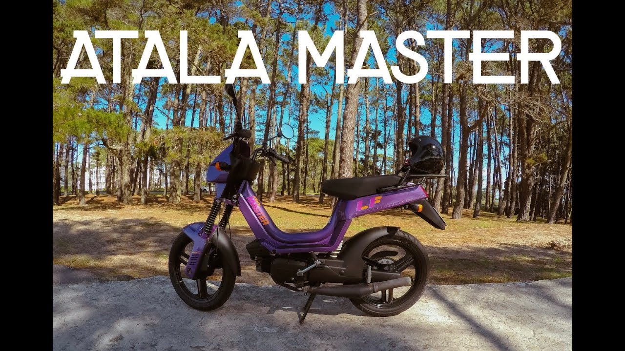 POV Atala Master 50cc Monodamper FL año 1995 - YouTube