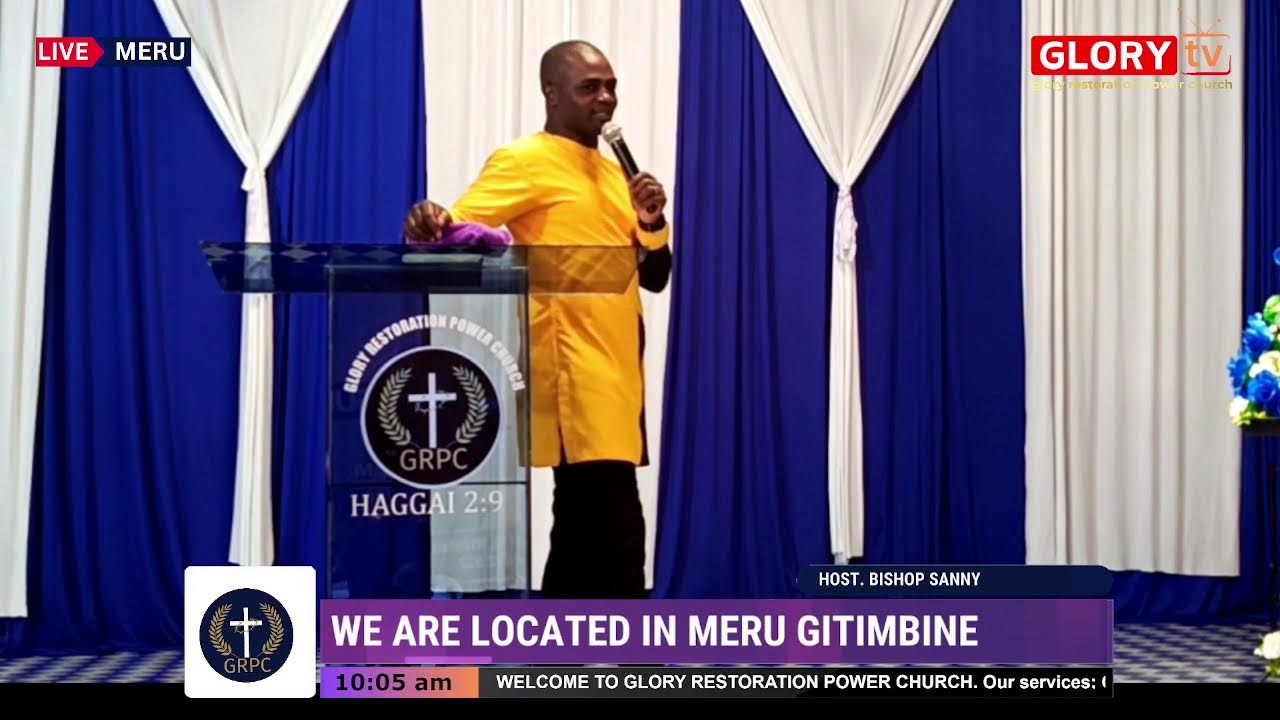 Glory Restoration Power Church Live Stream - YouTube