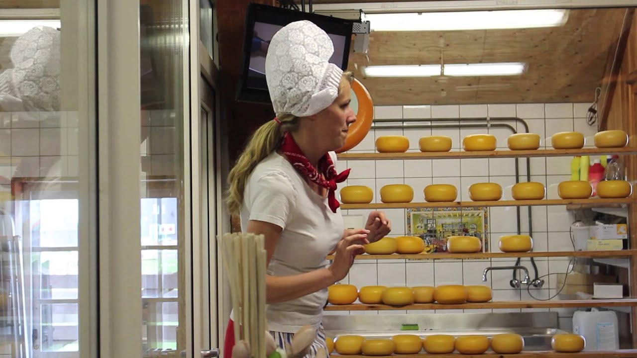 Making of Gouda cheese - YouTube