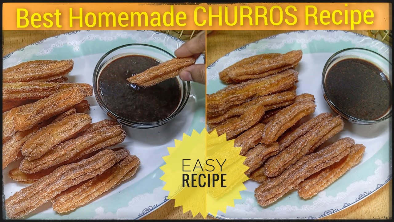 CHURROS Easy Recipe | How To Make CHURROS - YouTube