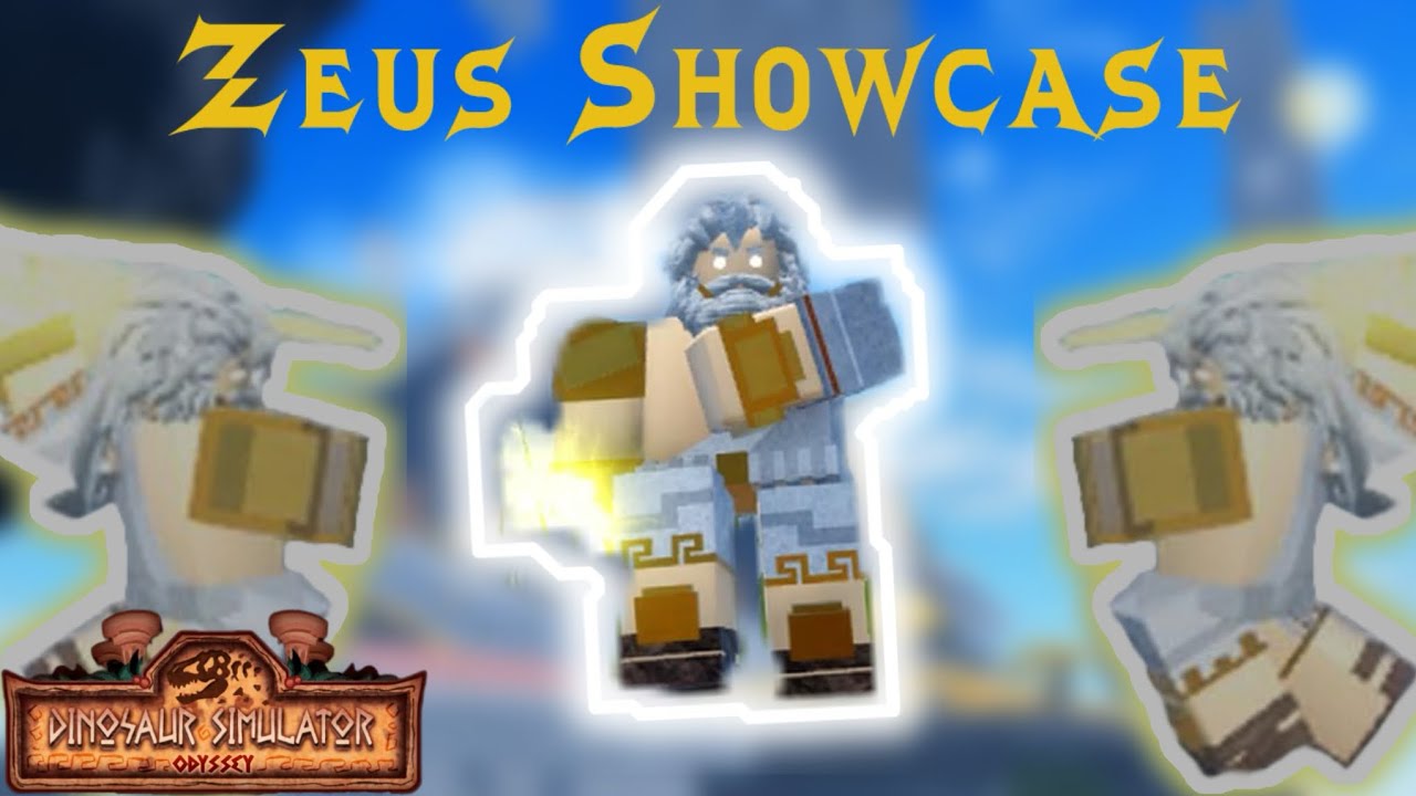 Showcasing ZEUS| Roblox Dinosaur simulator - YouTube