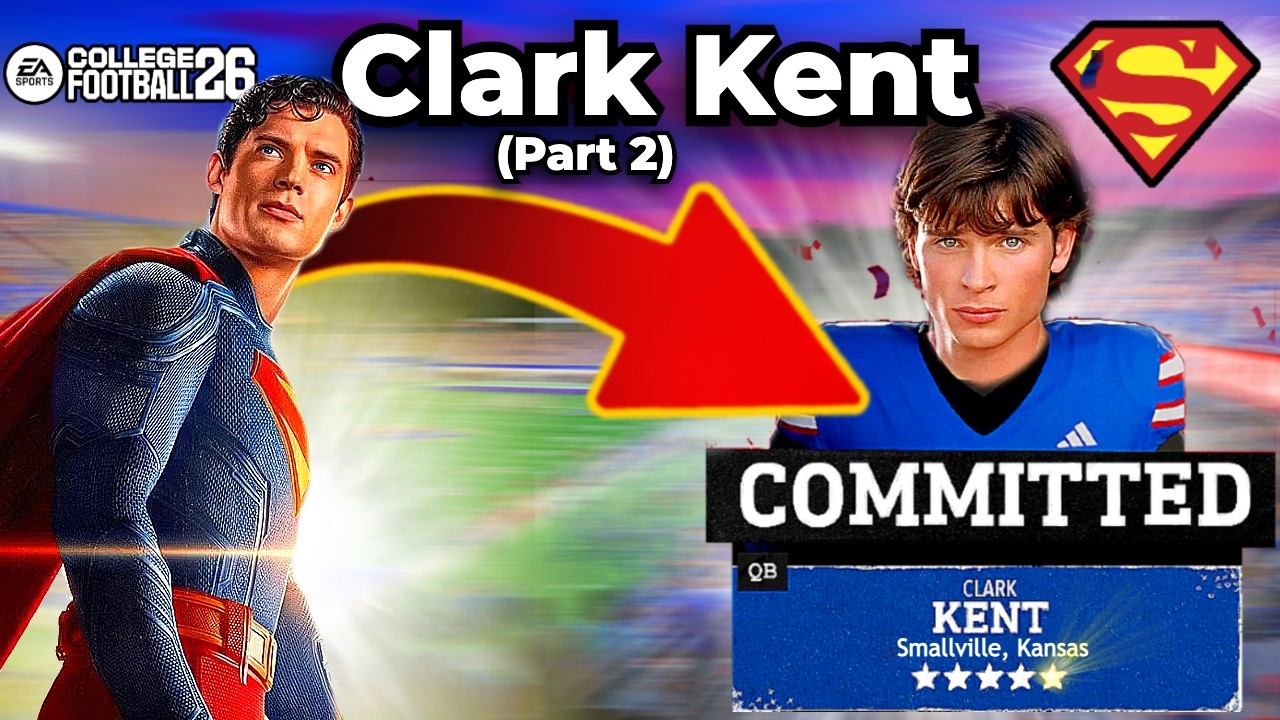 Superman Wins a Heisman Trophy?! (Road to Glory) - YouTube