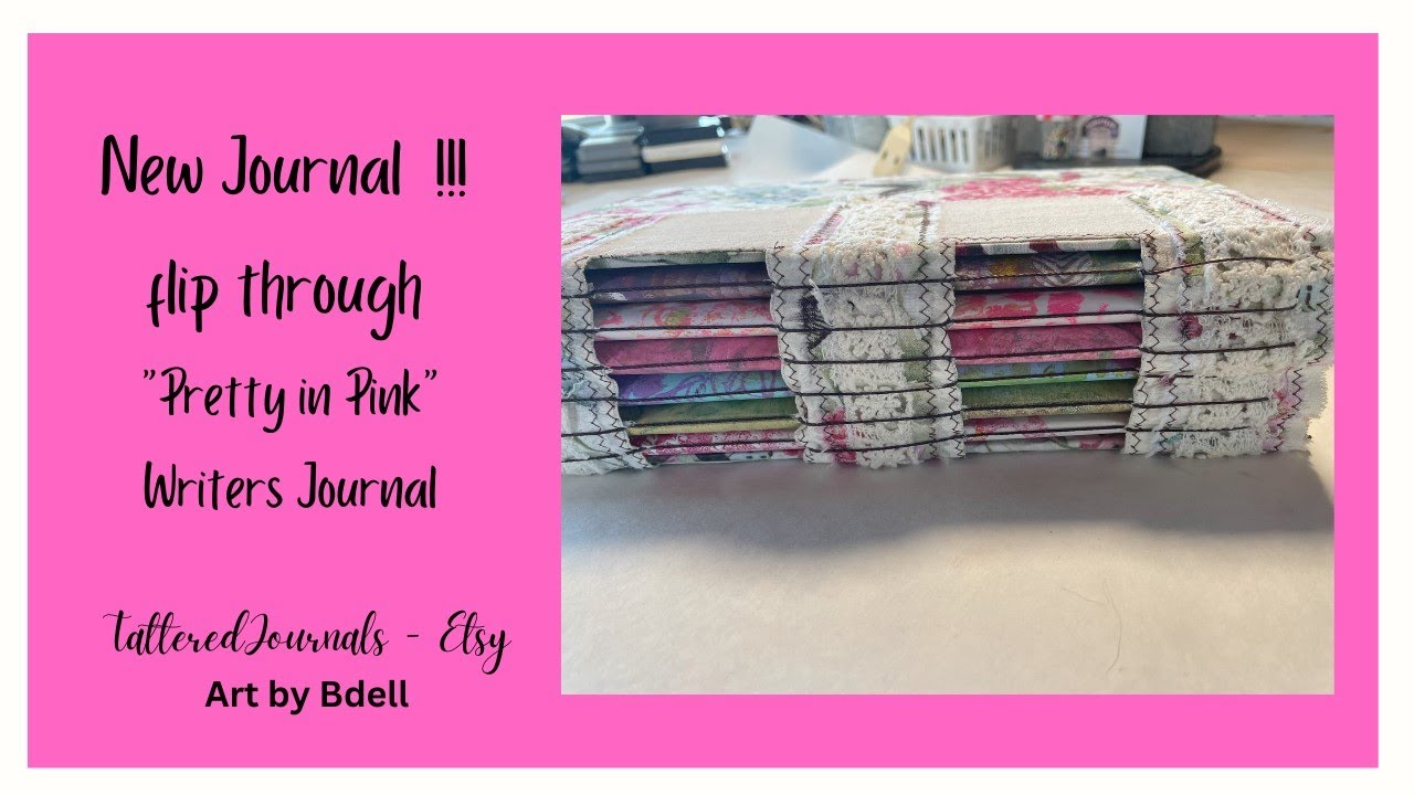 Writers Journal, Pretty in Pink, 236 pages, 7.5 x 11.5, 6 signatures ...
