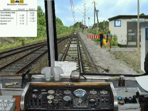 BVE4 DB class 798 on Buckower Kleinbahn - YouTube