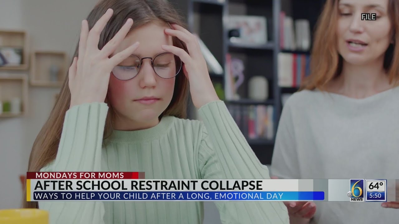Mondays for Moms: After school restraint collapse - YouTube