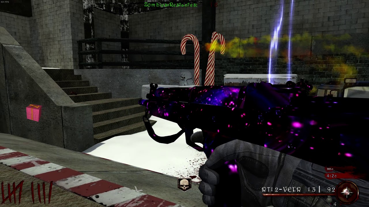 CHRISTMAS IN PRISON - Call of Duty World at War Custom zombies - YouTube