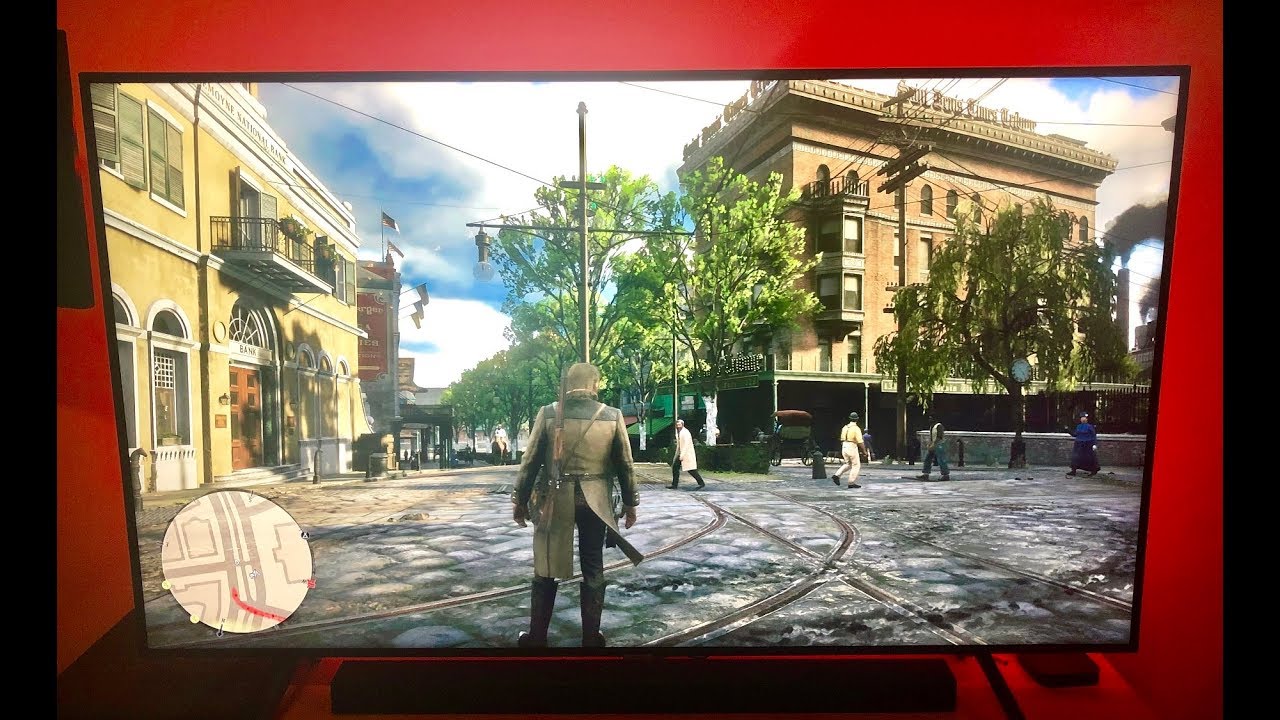 Red Dead Redemption 2 Gameplay 4K HDR10 65" Samsung - YouTube