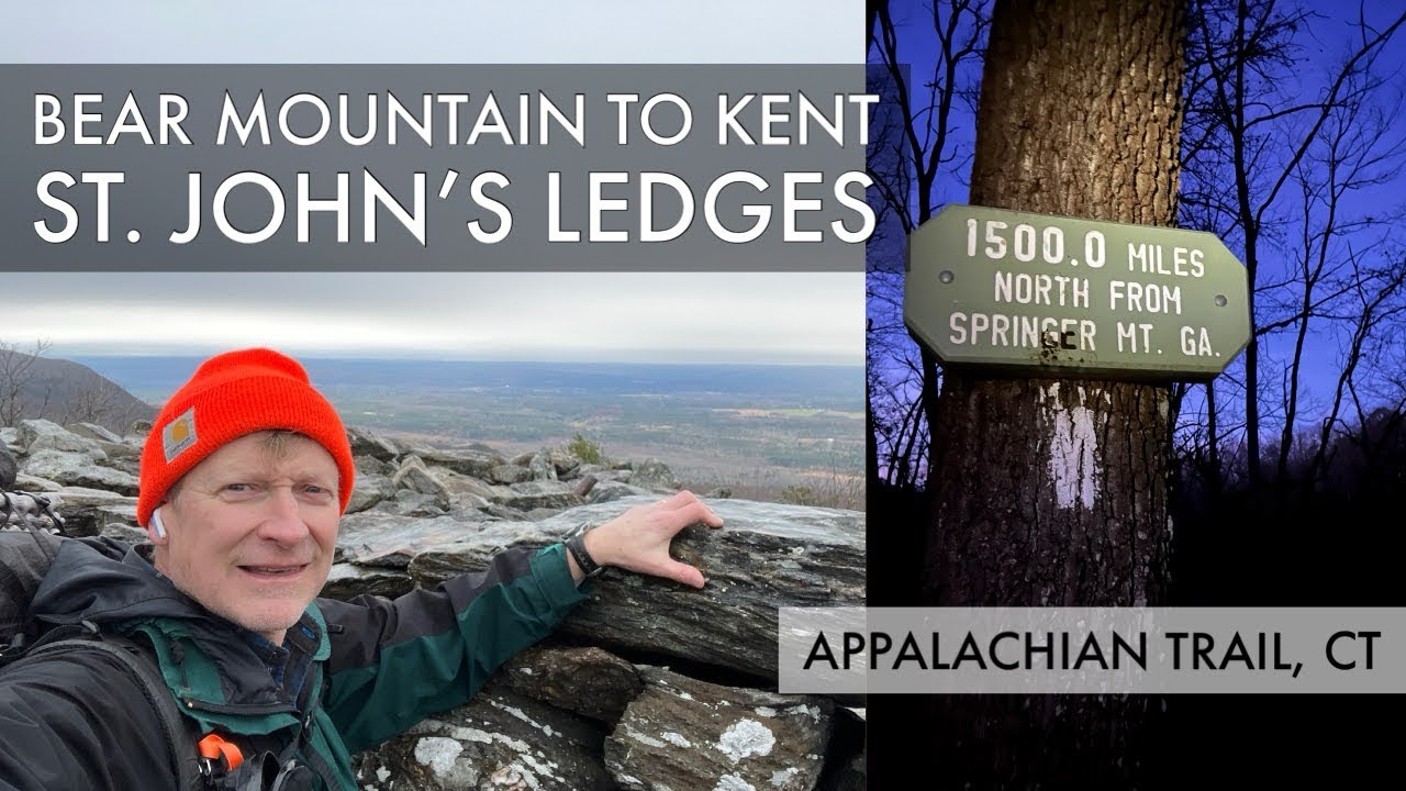 Bear Mountain to Kent – Brassie Brook Shelter – St. John’s Ledges ...