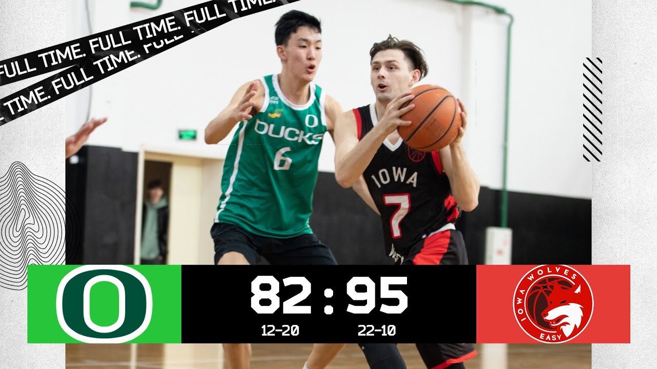 Oregon Ducks vs Iowa Wolves PT - YouTube