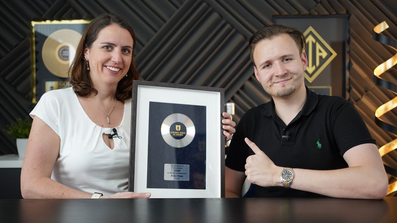 Als Mutter trotz Vollzeit-Job 1000€ im Monat als Sprecherin - Interview mit Anke Haas - YouTube