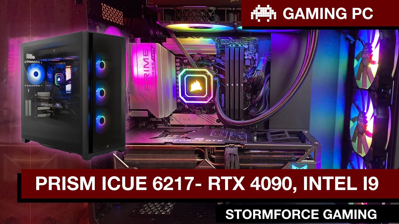 Prism iCue 6209, RTX 4090, Ryzen 9 - Custom Gaming PC from Stormforce ...