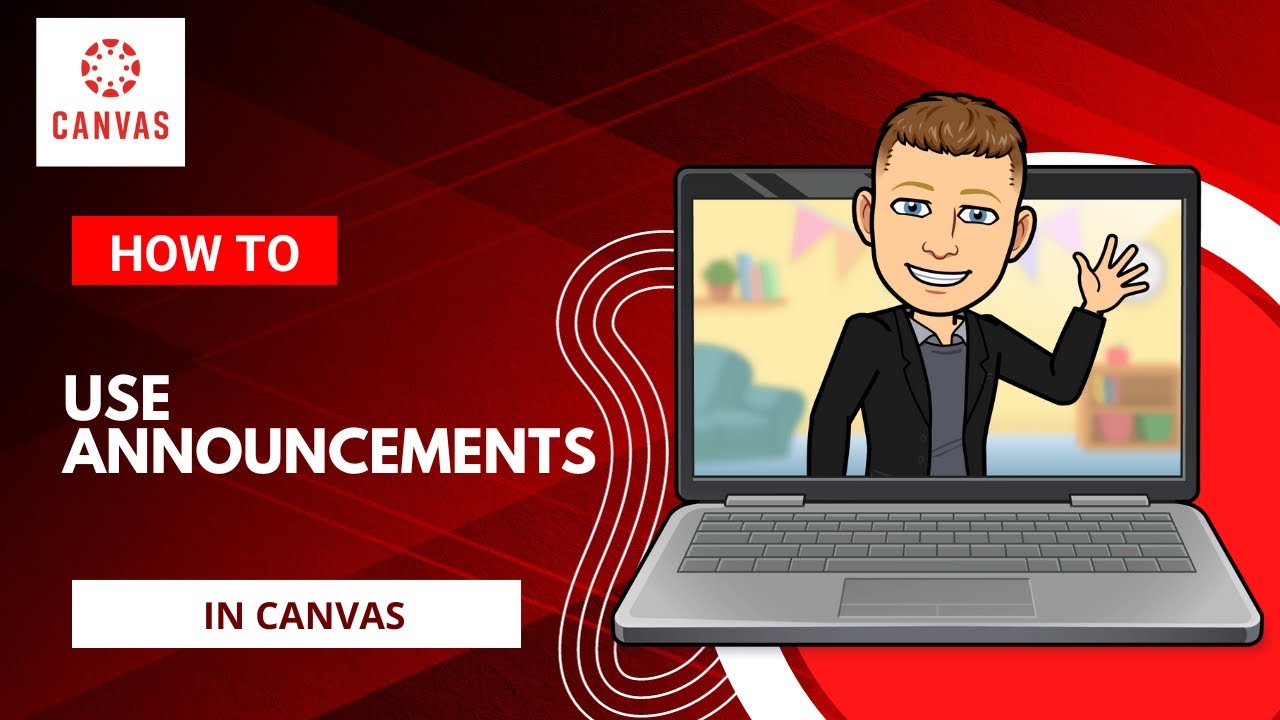 Canvas Announcements Tutorial - YouTube