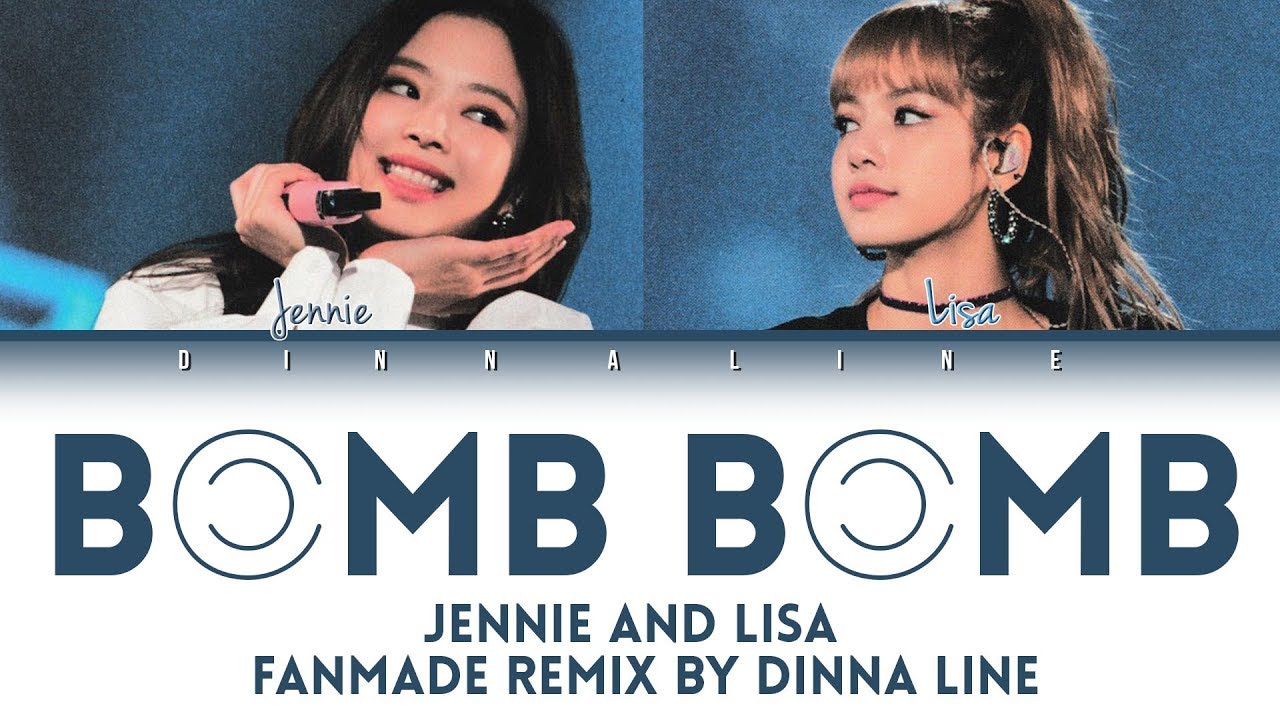 JENNIE, LISA - '봄봄' (BOMB BOMB) (Color Lyrics Eng/Rom/Han) - YouTube