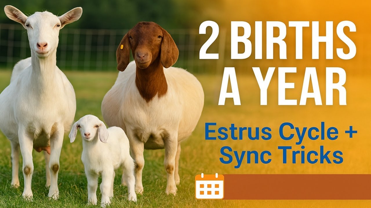 Master Goat Breeding: Achieve 2 Births Per Year with Estrus ...