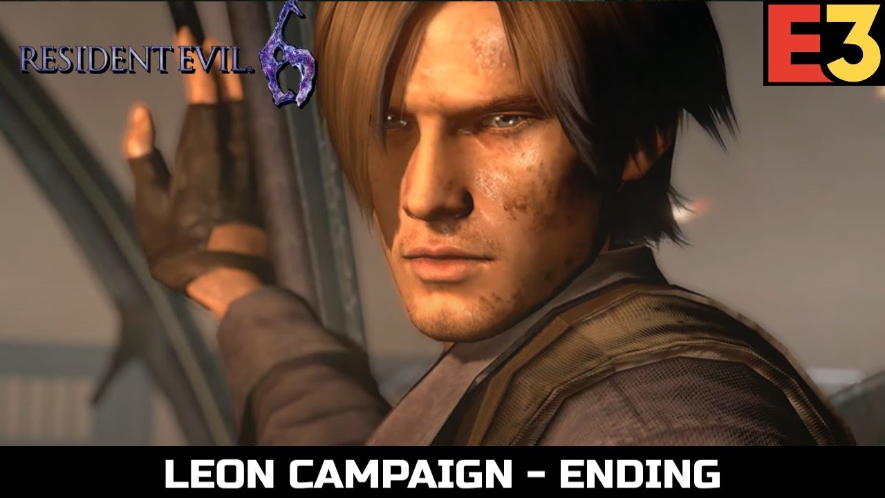 RESIDENT EVIL 6 || LEON CAMPAIGN || ENDING || PS4 - YouTube