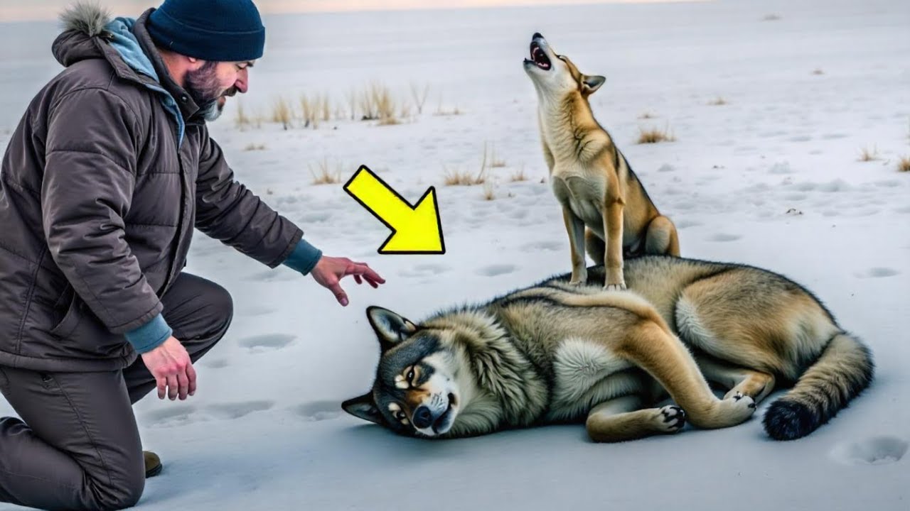 Man Rescues Crying Wolf Cubs and Her Dying Mama Wolf – What Happens ...