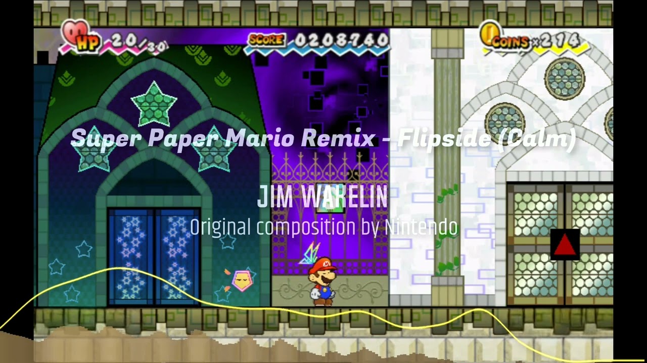 Super Paper Mario Remix - Flipside (Calm) - YouTube