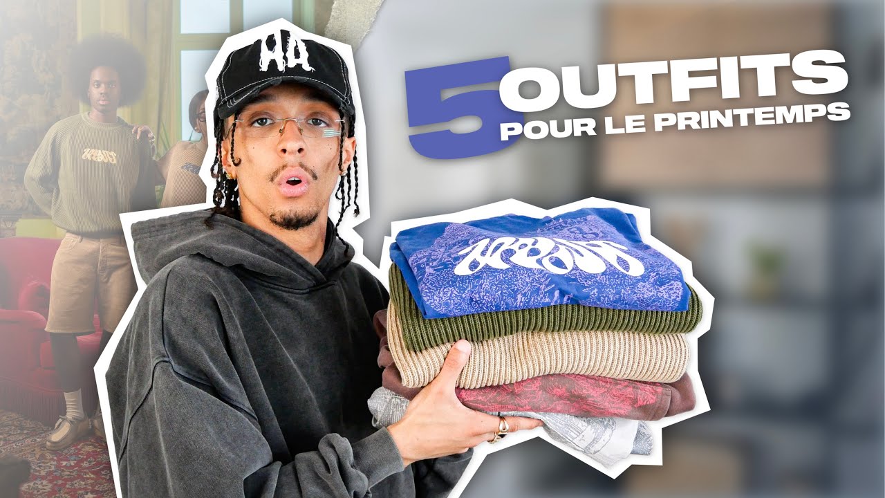 1 SEMAINE POUR CRÉER 5 OUTFITS ! - YouTube