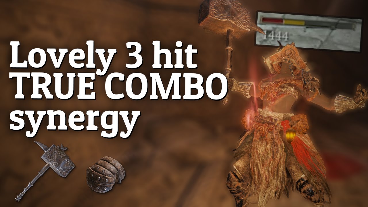 Battle hammer/Caestus synergy triple hit TRUE COMBO - YouTube