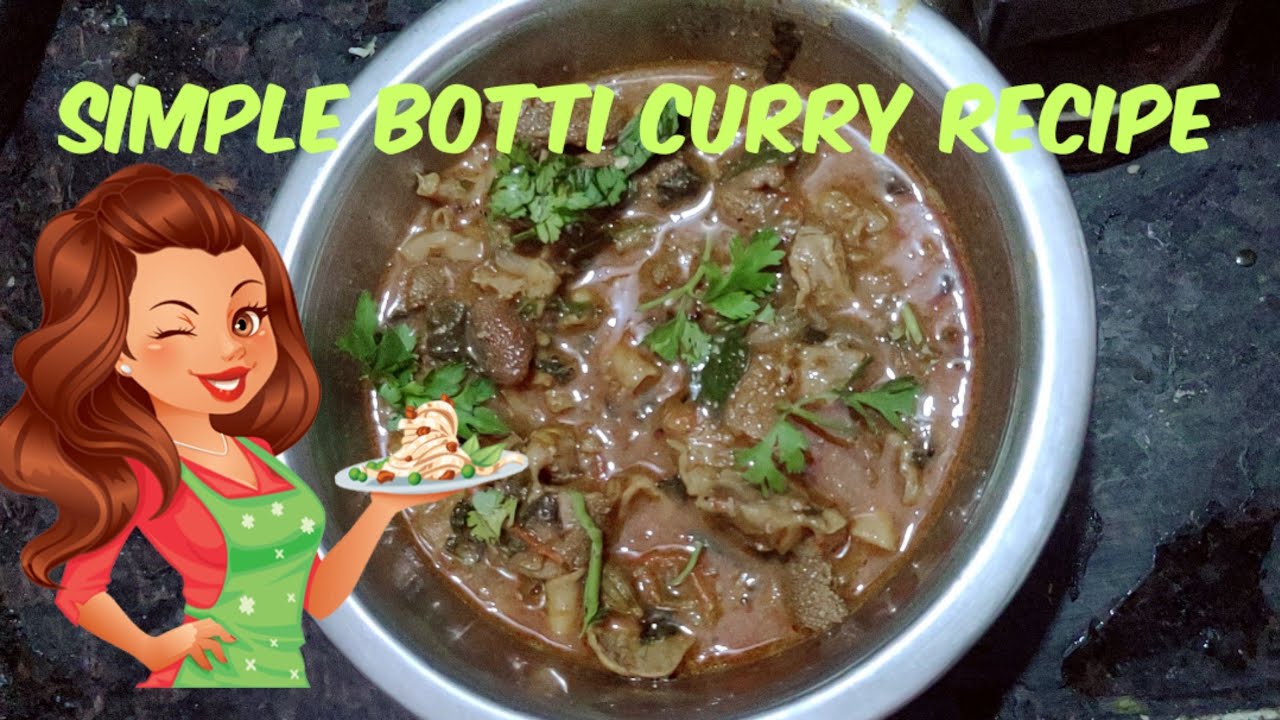 simple botti curry recipe preparation - YouTube