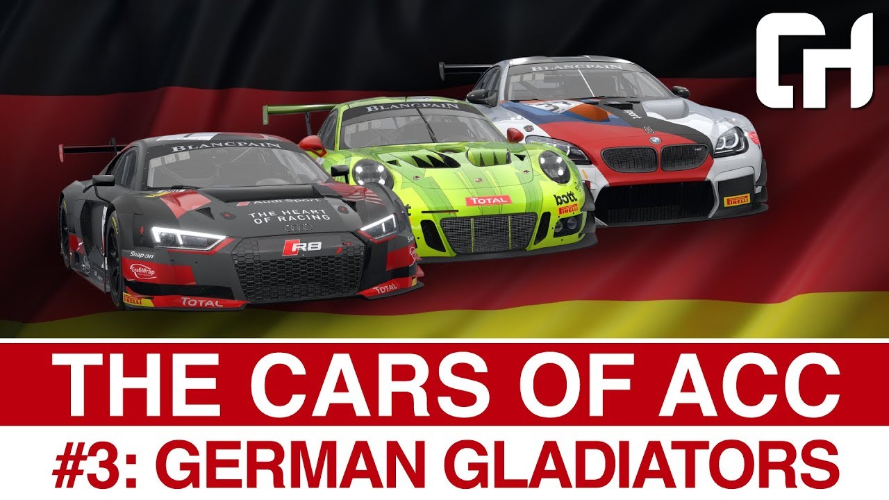 Assetto Corsa Competizione Cars #3: German Gladiators - YouTube