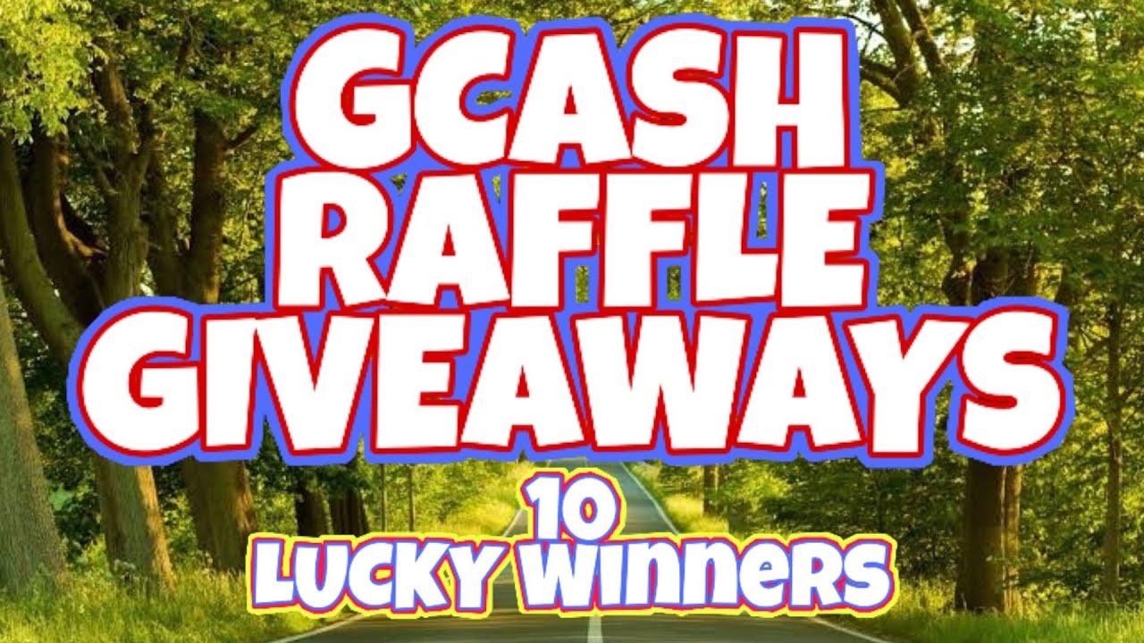 Gcash Giveaways monday raffle draw 10 lucky winners - YouTube