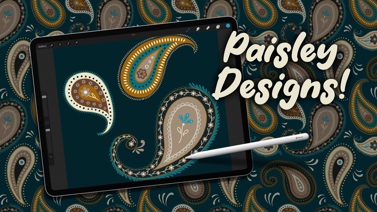 CLASS INTRO: Paisley Design Made Easy! - YouTube