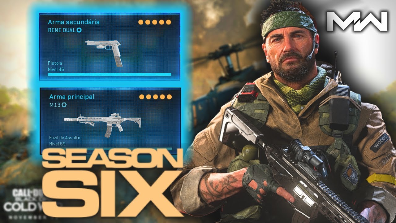 MELHOR CLASSE RENETTI DUAL AKIMBO & M13 WARZONE SEASON 6 | CALL OF DUTY ...