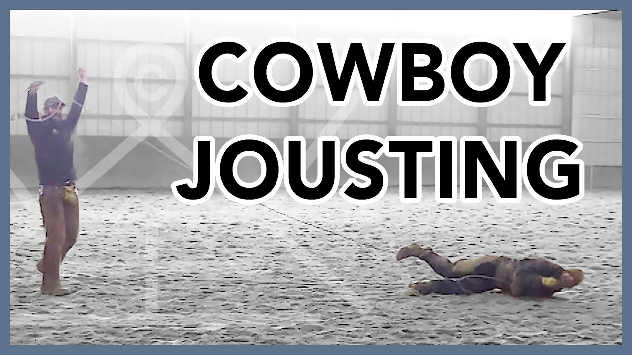 Cowboy Jousting [HARD Falls!] Only 1 Champion | Vlog 004 - YouTube