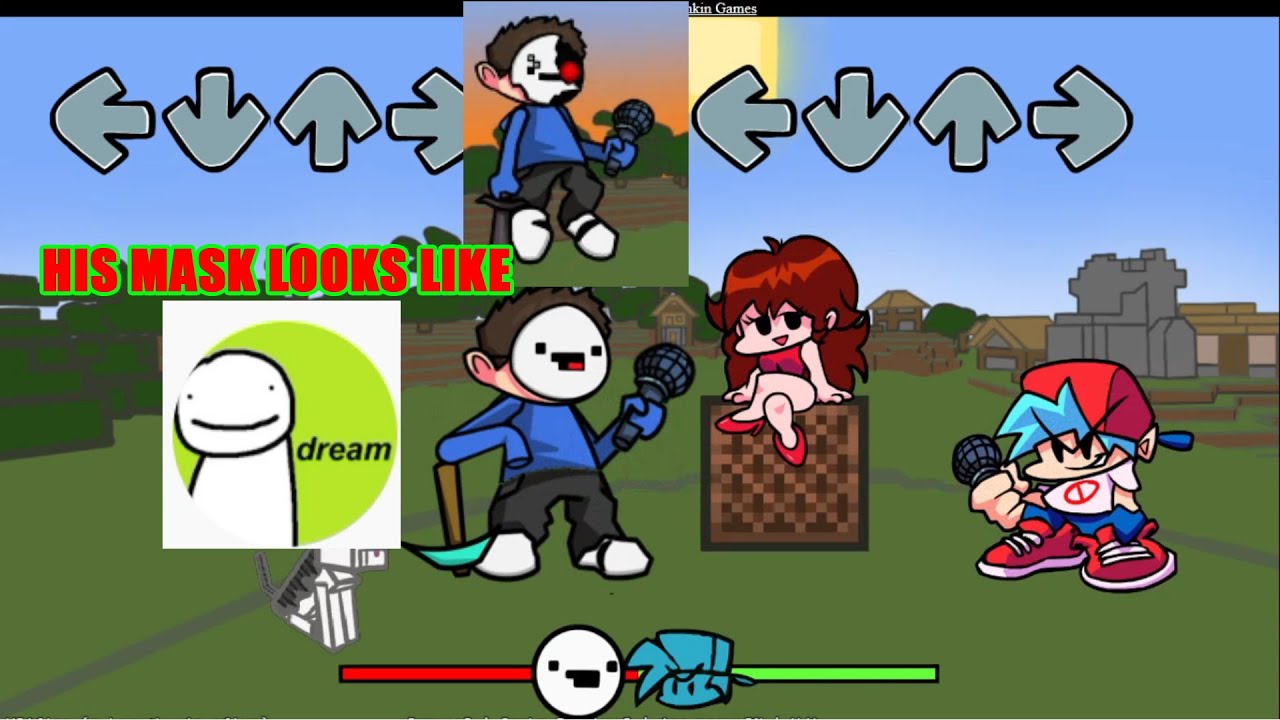 minecraft FNF mod | Friday Night Funkin vs aflac mod - YouTube