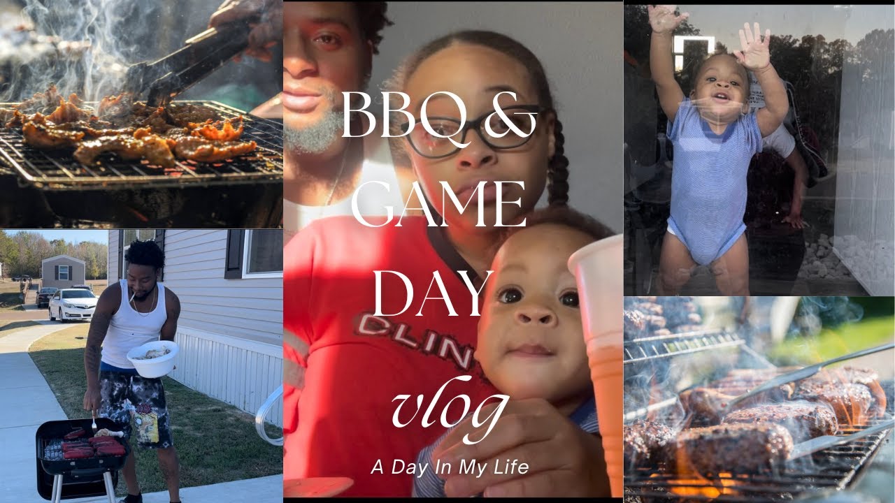 SPEND A weekend WITH US :BBQ AND GAME NIGHT - YouTube