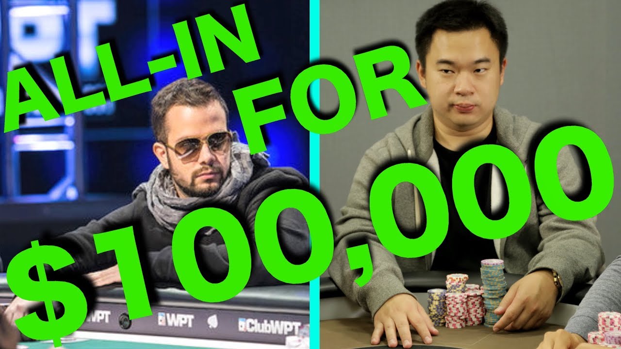 Ryan Fee Plays A $100K Pot!!! Biggest Pot Ever On Live At The Bike! ♠ ...