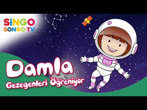 DAMLA Gezegenleri Öğreniyor 🌍🪐 – SingoSongo TV I İsme Özel Çocuk Şarkıları 🎵