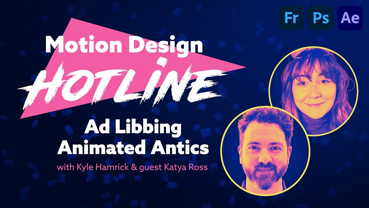 Motion Design Hotline: Ad Lib Animated Antics - YouTube