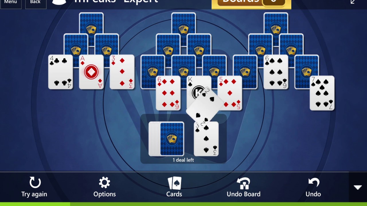 Microsoft Solitaire Collection: TriPeaks - Expert - February 19, 2020 ...