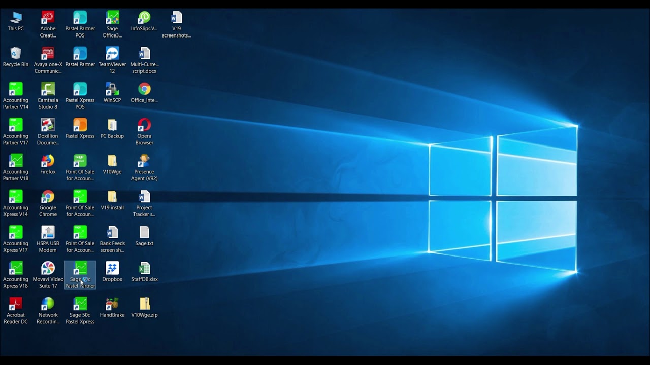 Sage 50cloud Pastel (ZA) - (Multi User) Server installation - YouTube
