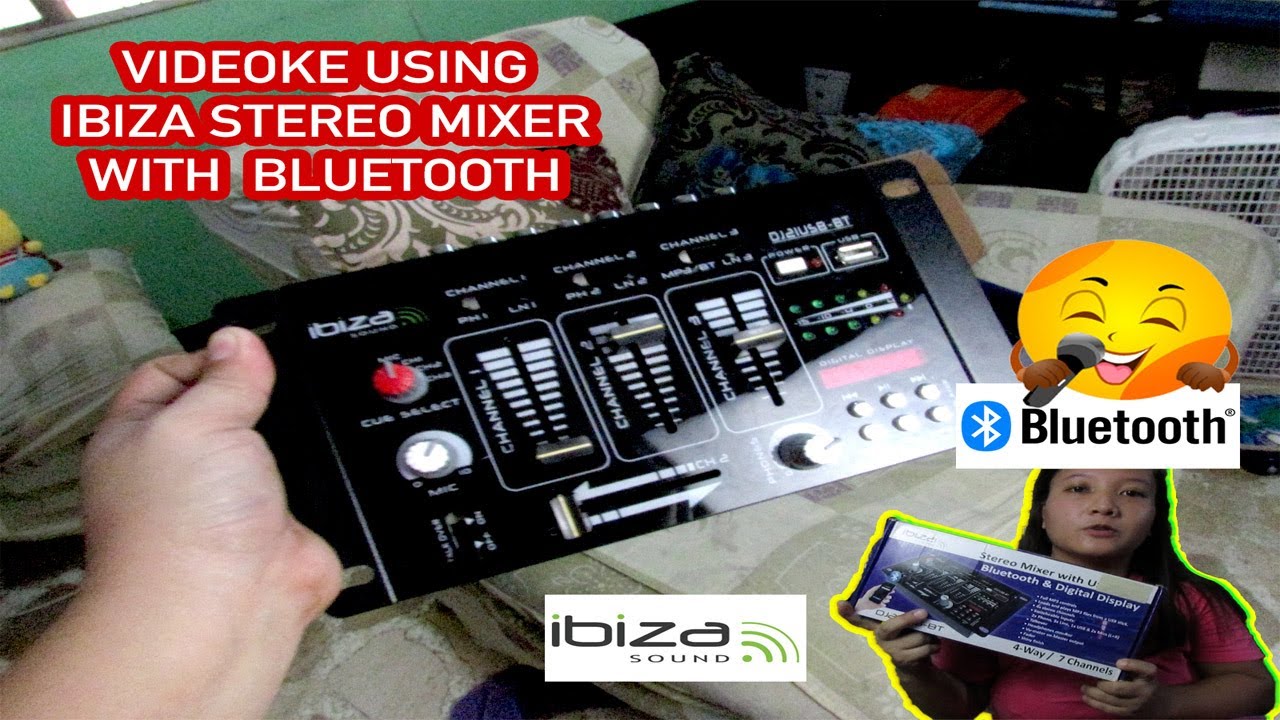VIDEOKE/KARAOKE USING STEREO MIXER WITH BLUETOOTH HOME SETUP | Z&M ...