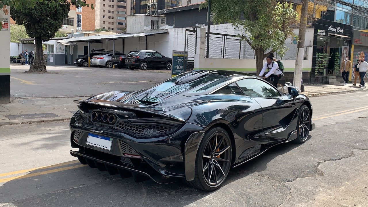 Mclaren 765LT (Petrol Green) On Streets of Brazil!!! *João Vilkas ...