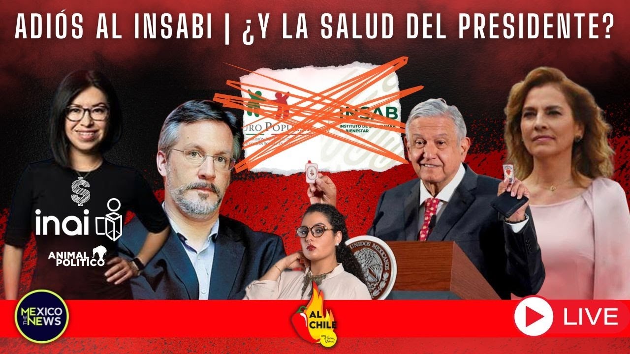#ENVIVO | DESAPARECEN AL INSABI | Esposa de AMLO exhibe a la prensa ...