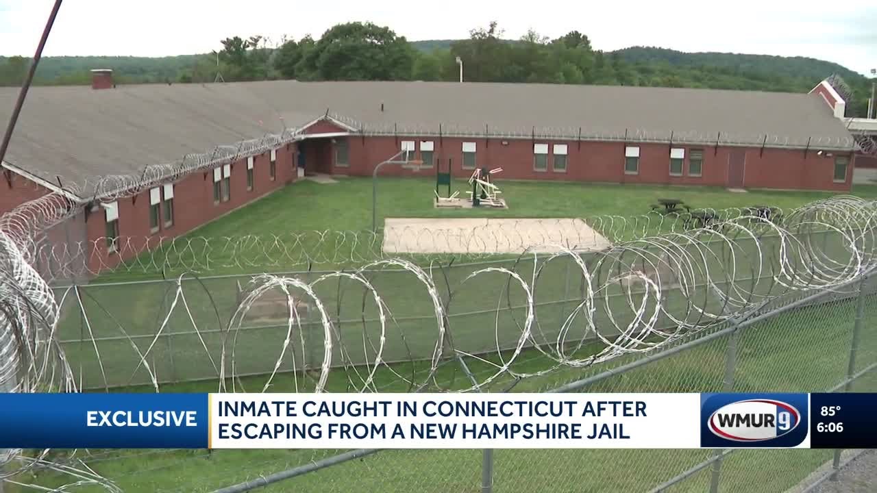 Inmate caught in Connecticut after escaping from a New Hampshire jail ...