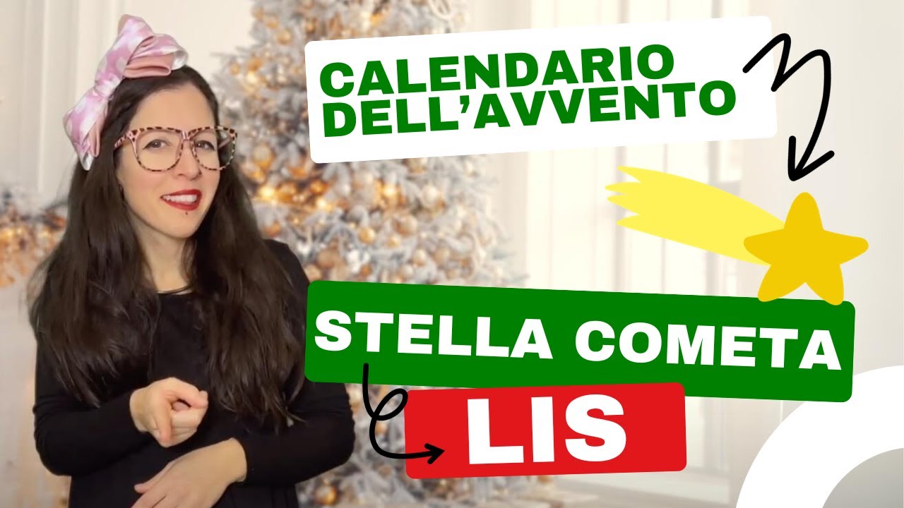 Il segno in LIS di: STELLA COMETA - YouTube