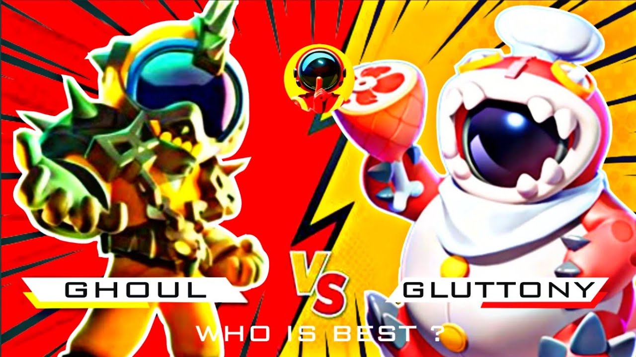 GLUTTONY VS GHOUL WHO IS BEST? 🔥🔥 || SUPER SUS || DEMON KING GAMING ...